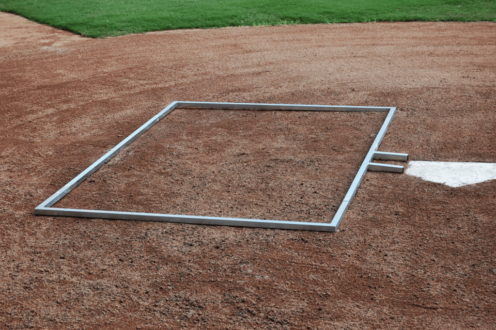 Batter's Box Template Economy 4' x 6' (Baseball) - Best Quality ...